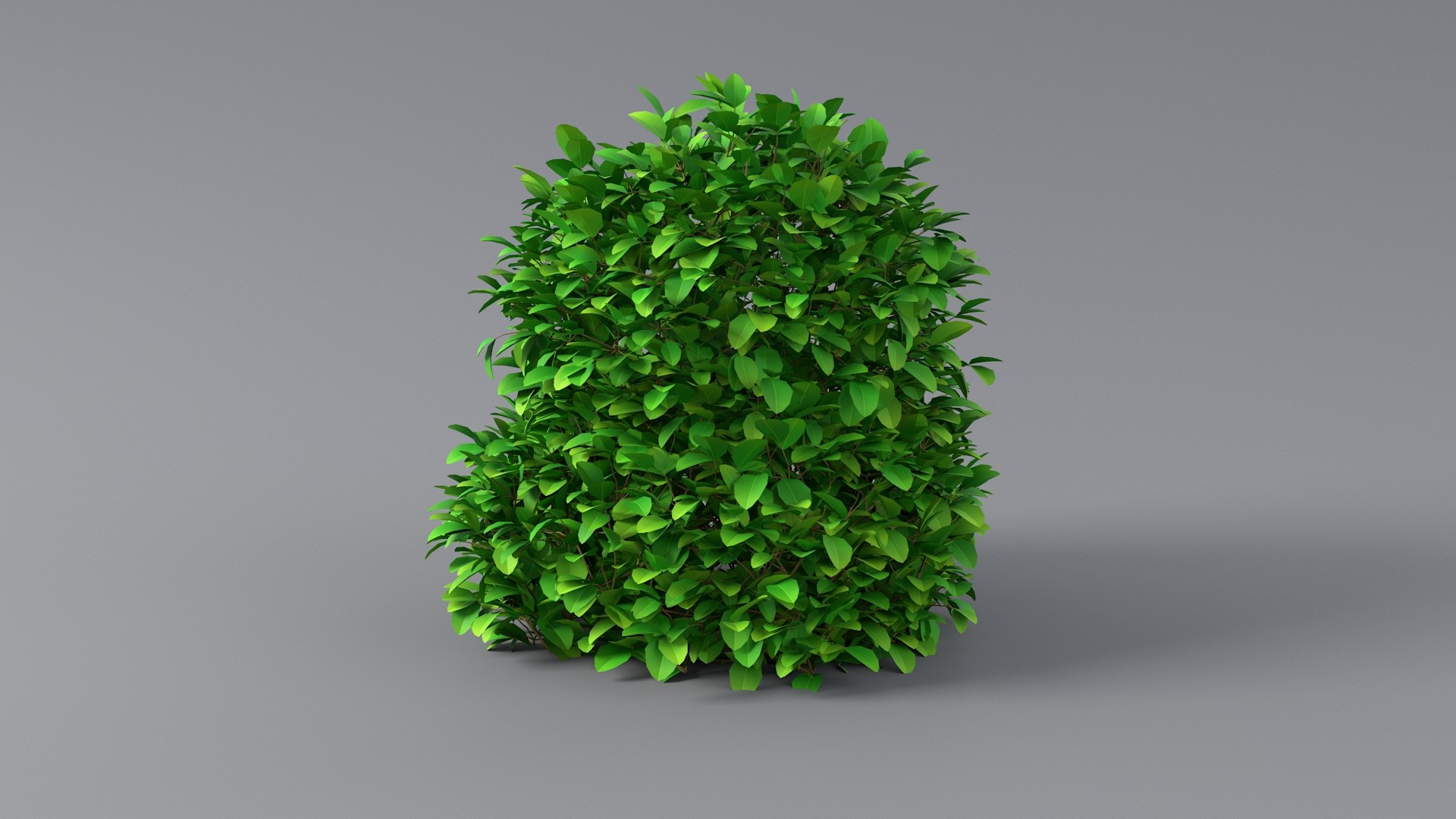 3D Cartoon Bush 12 Model - TurboSquid 1941432