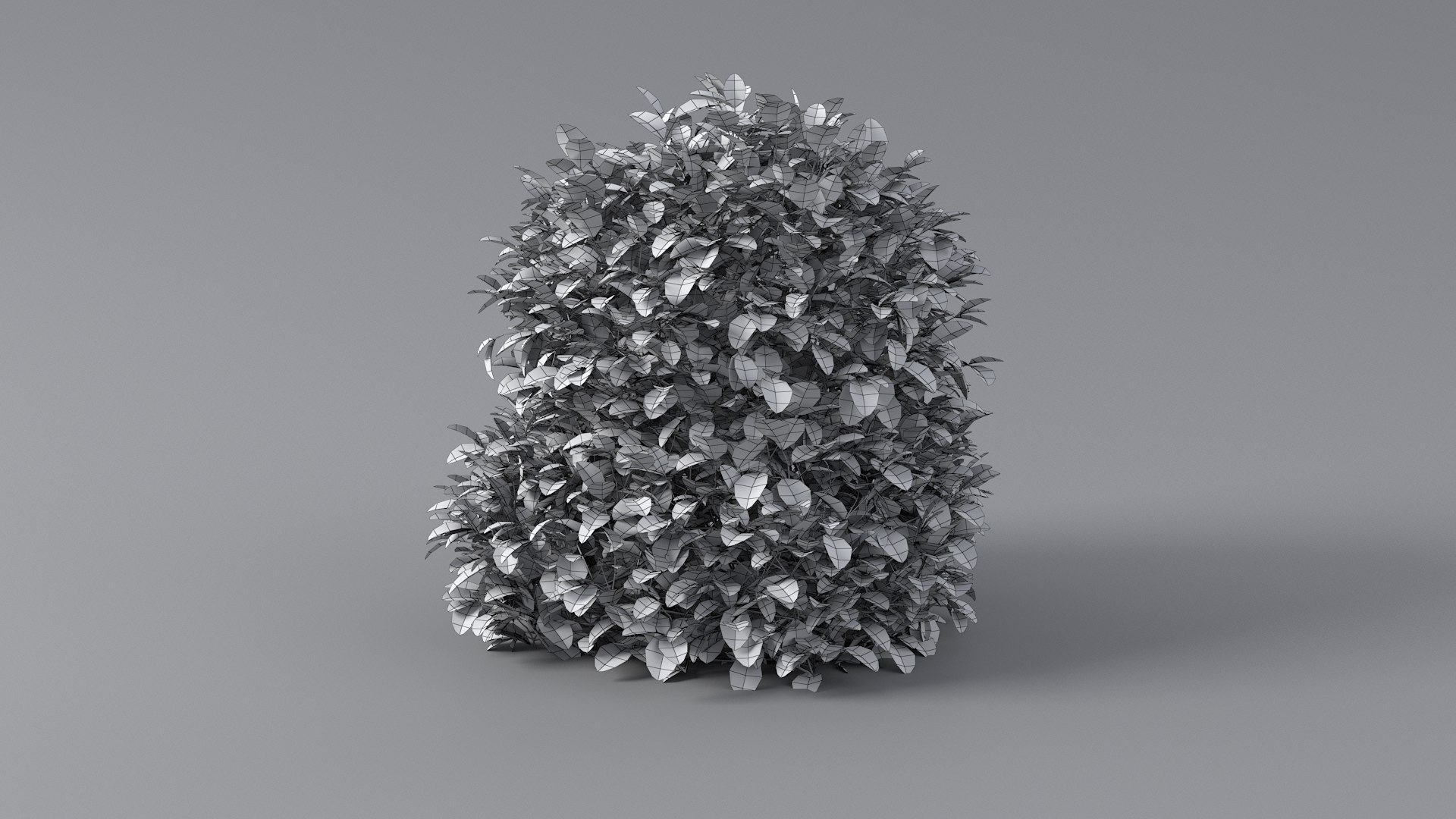 3D Cartoon Bush 12 Model - TurboSquid 1941432