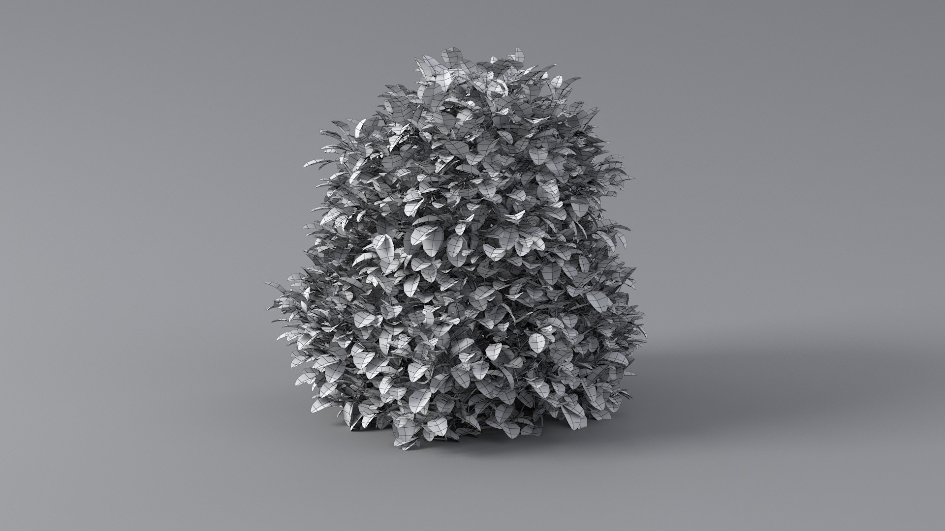 3D Cartoon Bush 12 Model - TurboSquid 1941432