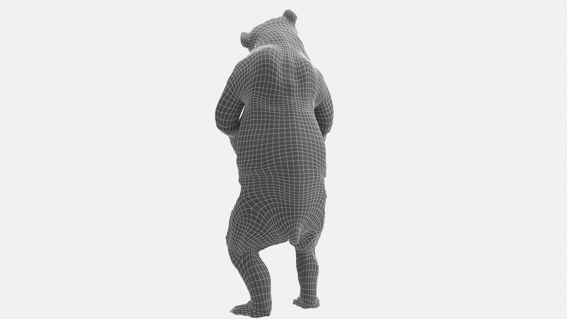 Brown Bear Pose Model - TurboSquid 1430523