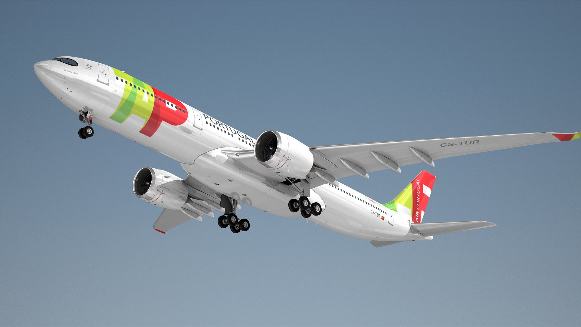 3D Model Airbus A330neo Tap Air Portugal - TurboSquid 1956286