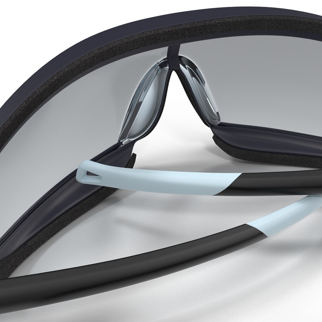 3d safety sport glasses folded