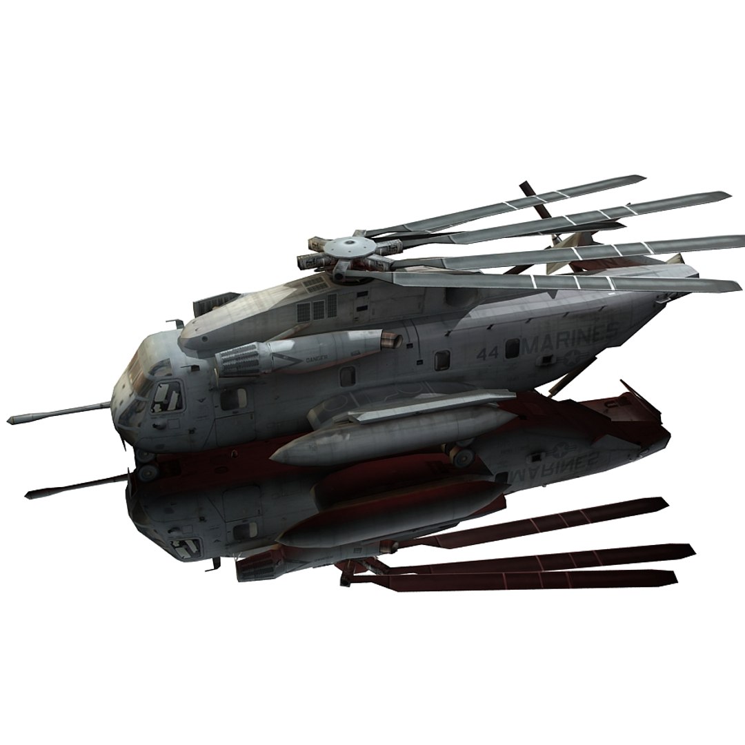 3d sikorsky ch-53e super stallion model