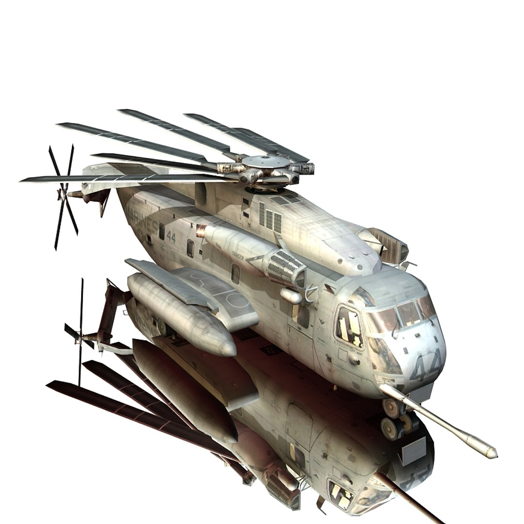 3d sikorsky ch-53e super stallion model