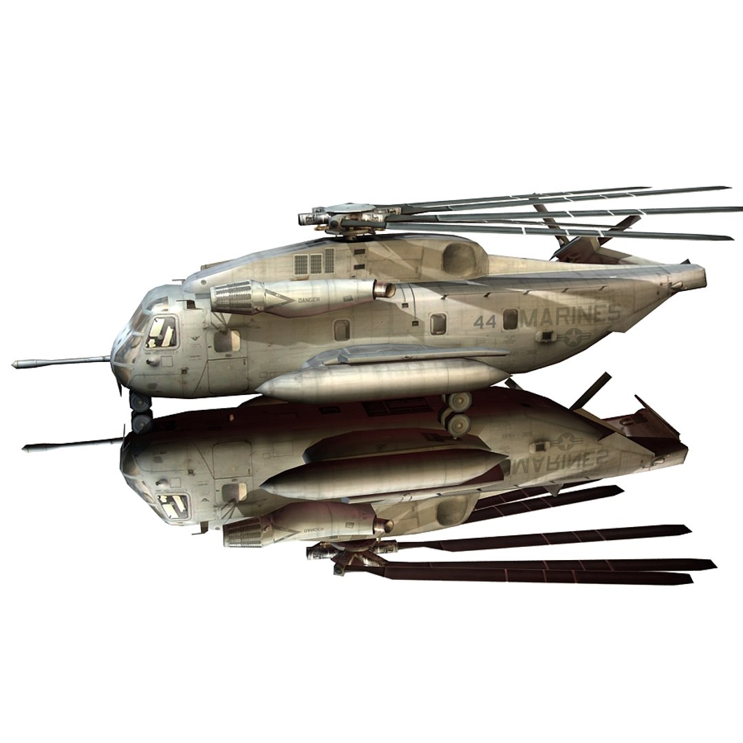 3d sikorsky ch-53e super stallion model