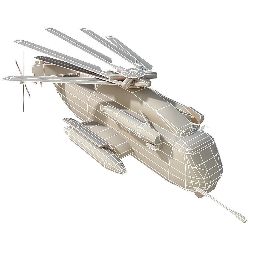 3d sikorsky ch-53e super stallion model