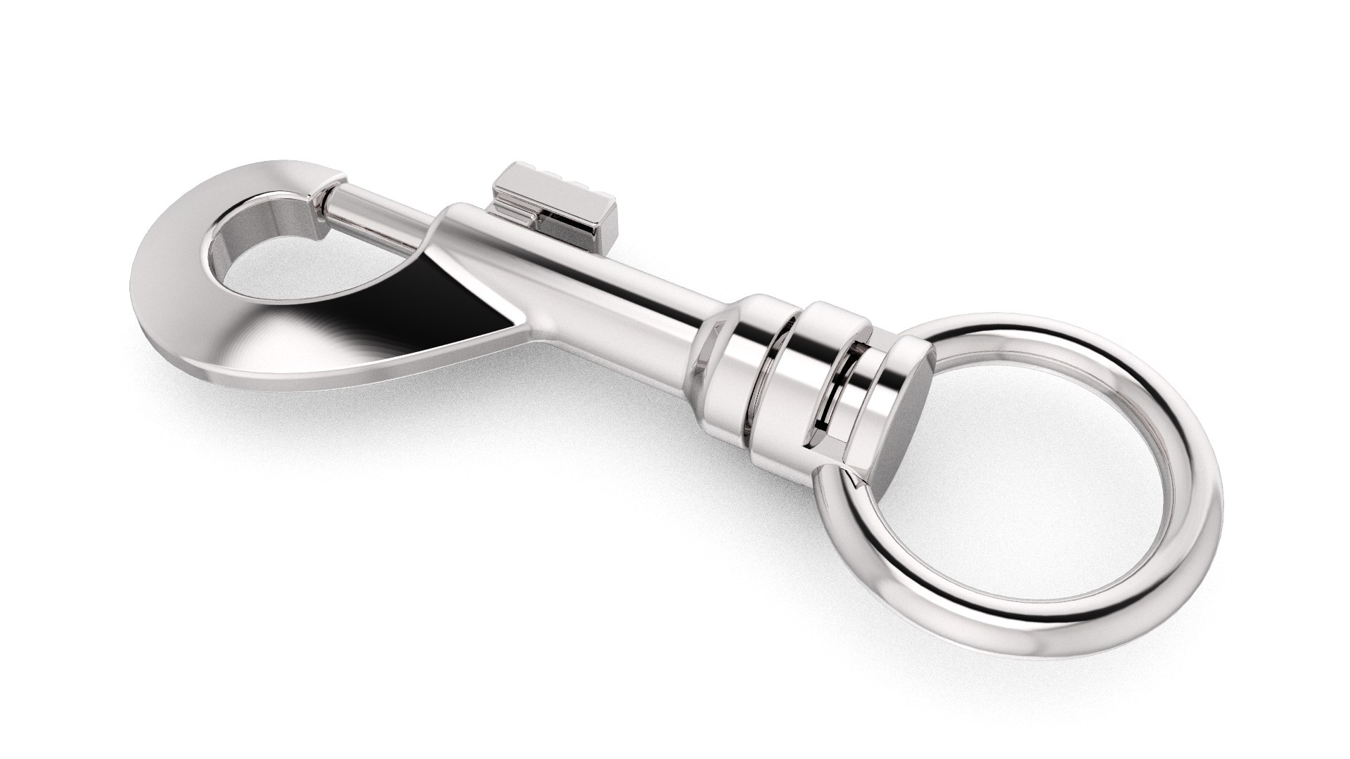 Big Key Chain Clasp 3D Model - TurboSquid 2112760