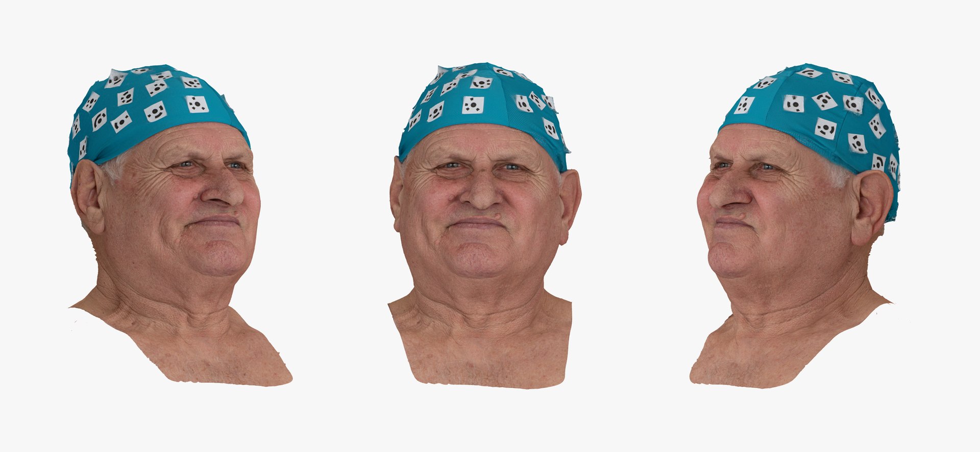 Homer Human Head Cheek Raiser Both AU6 Raw Scan 3D Model - TurboSquid ...