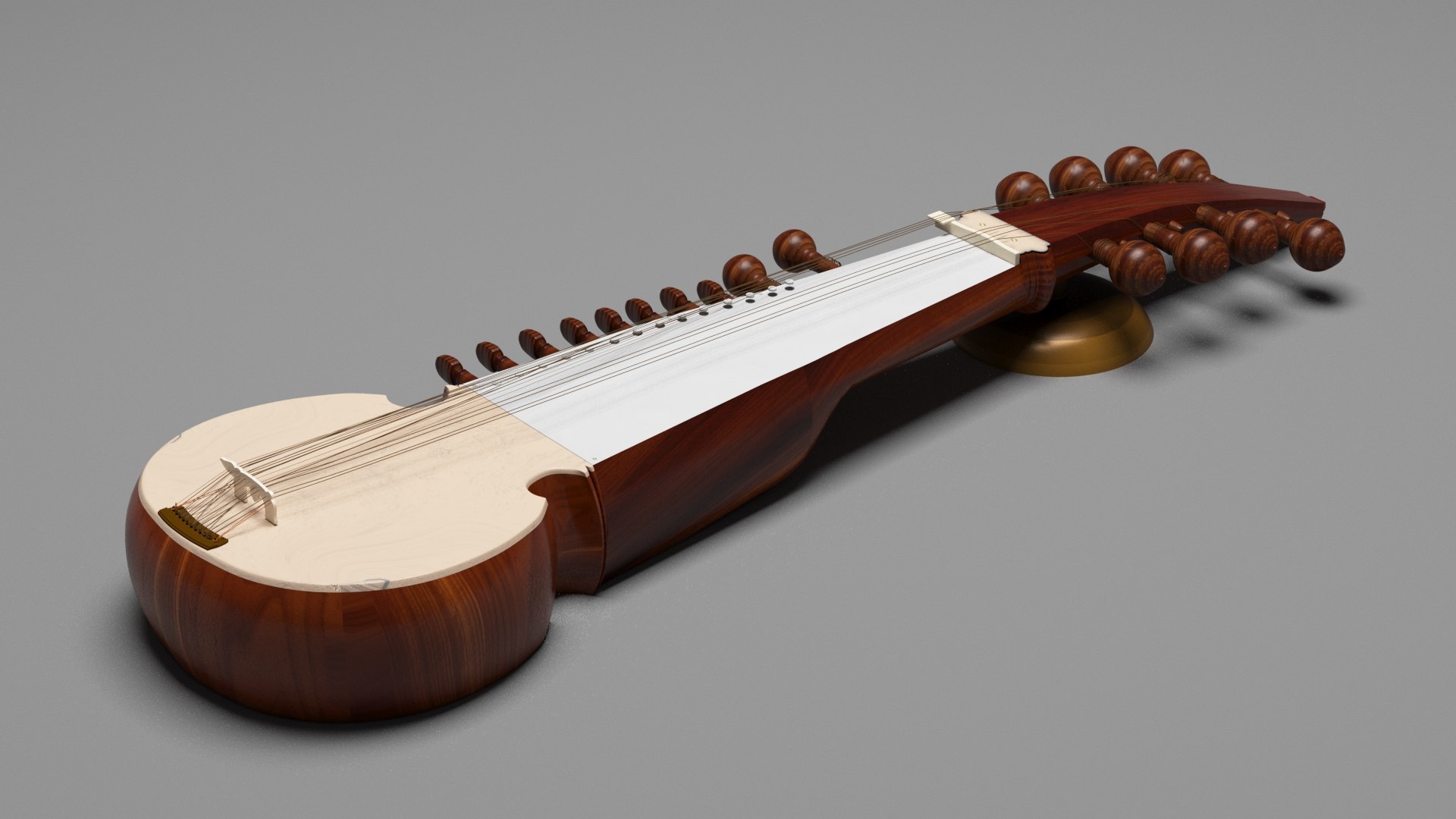 3D Sarod Model - TurboSquid 1846581