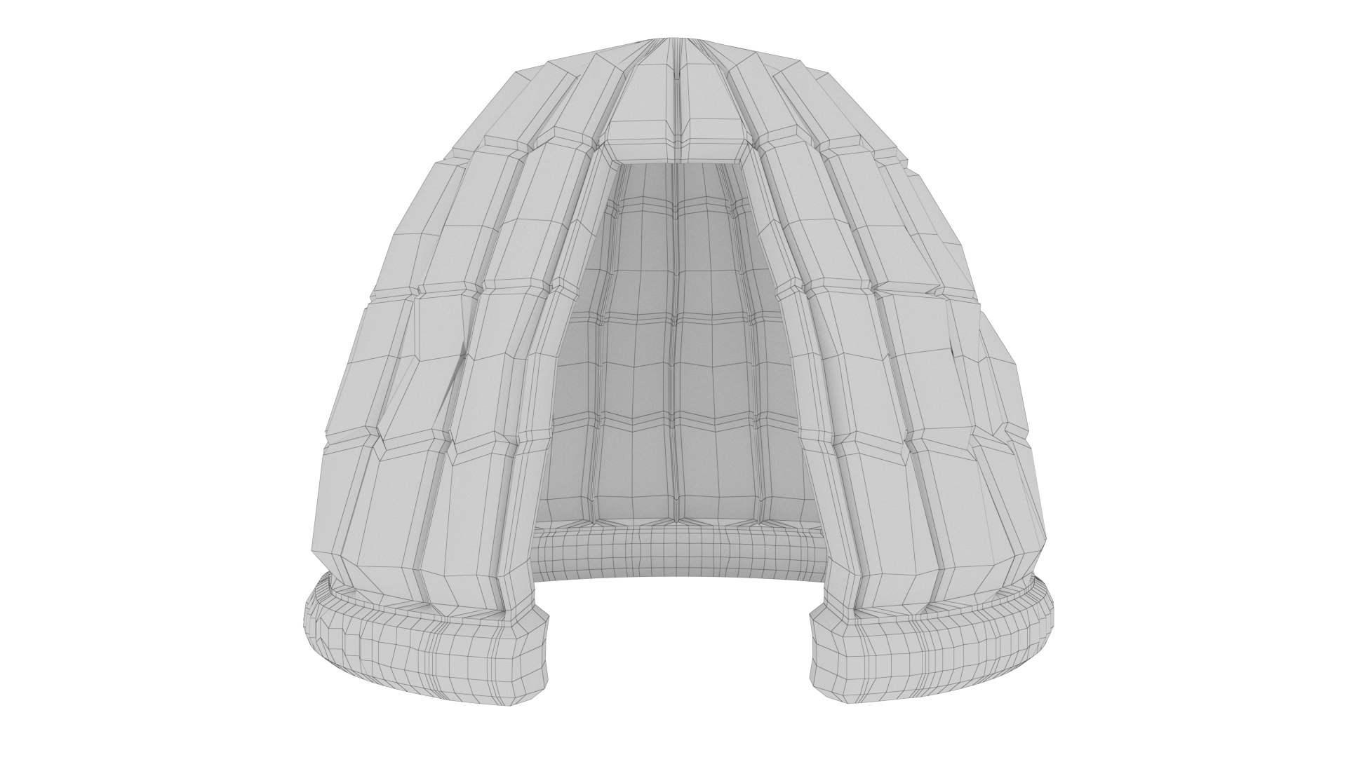 3D Inflatable Igloo model - TurboSquid 2143268
