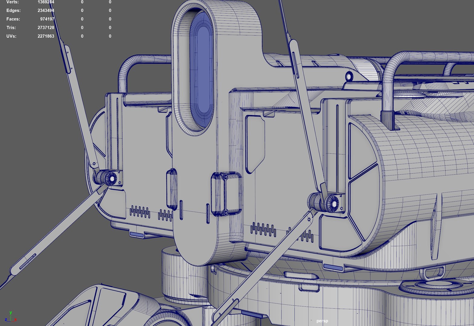 Scout Robot 3D - TurboSquid 1784329