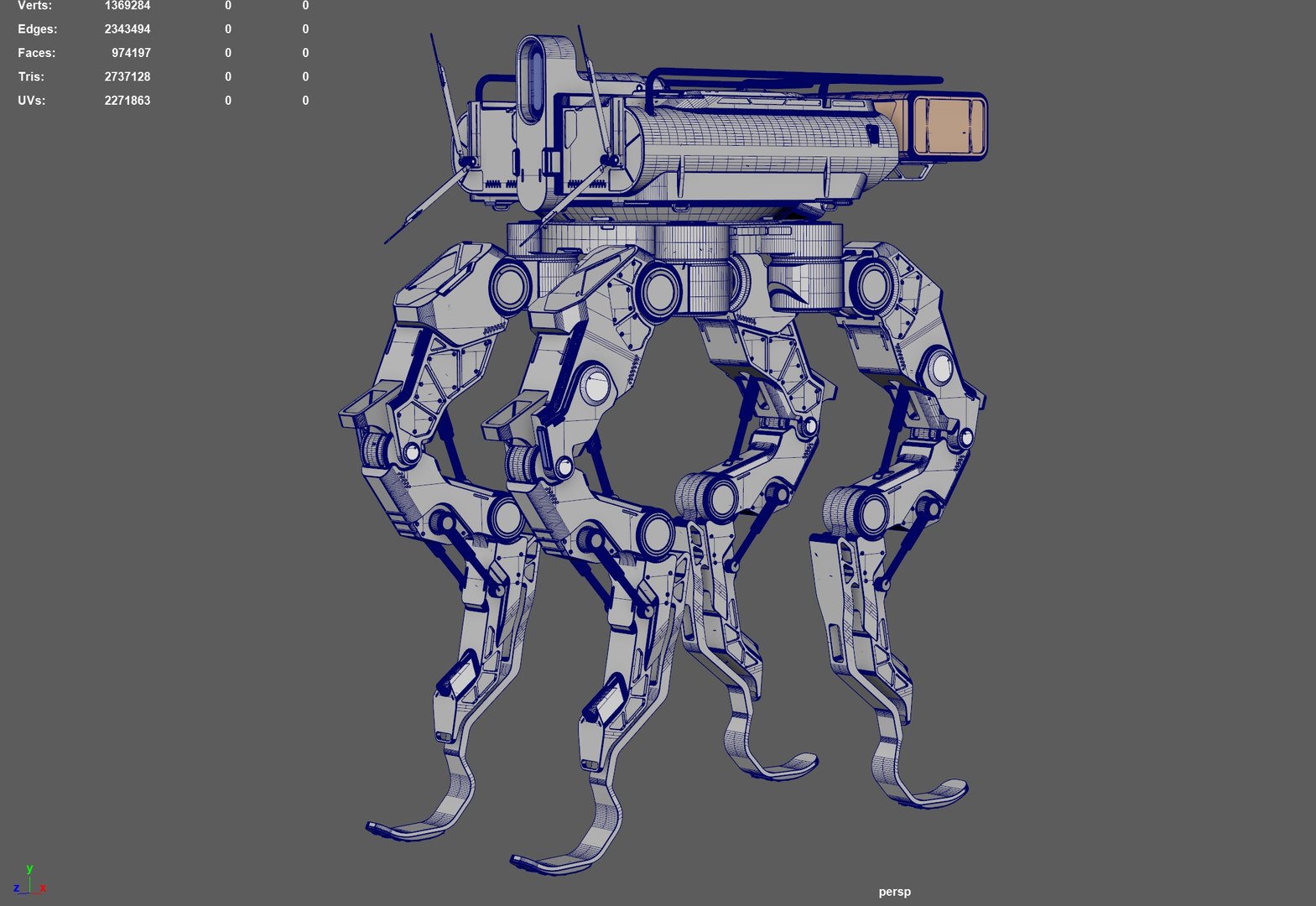 Scout Robot 3D - TurboSquid 1784329