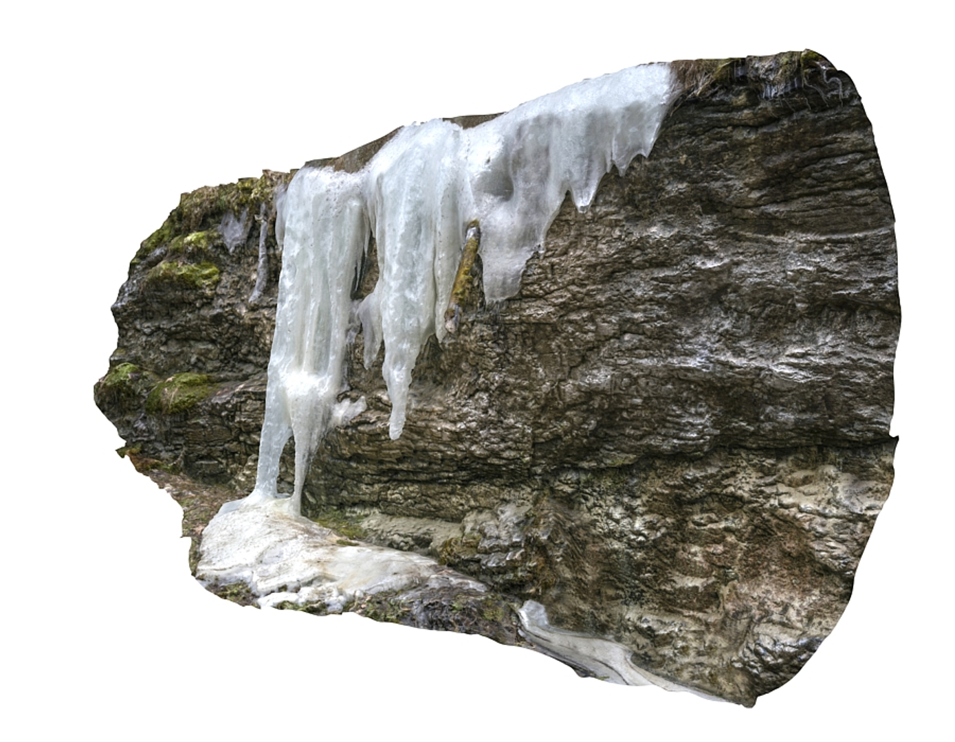 3D Icefall Cliff 8k Model | 1143783 | TurboSquid