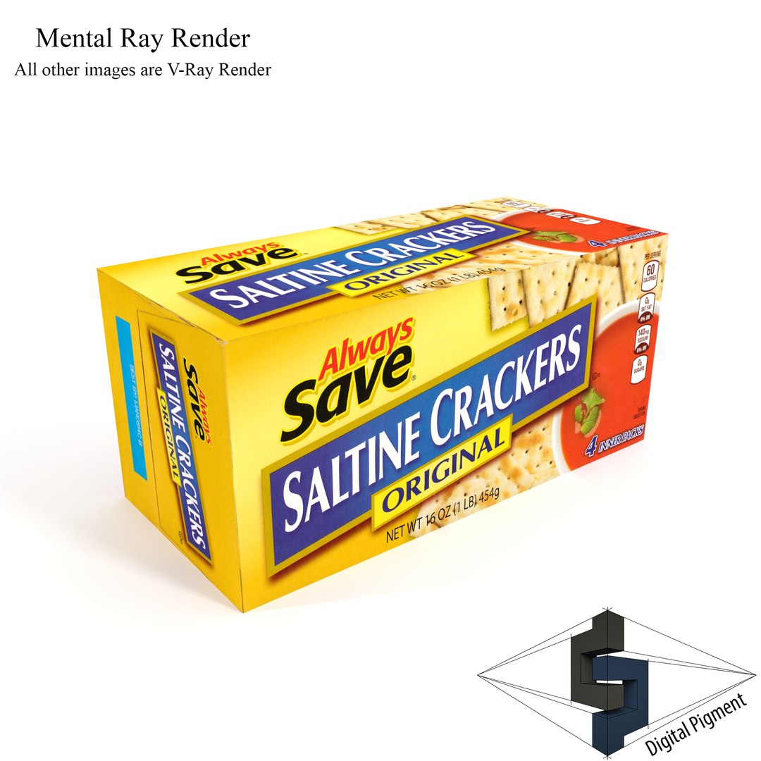 3d saltine crackers