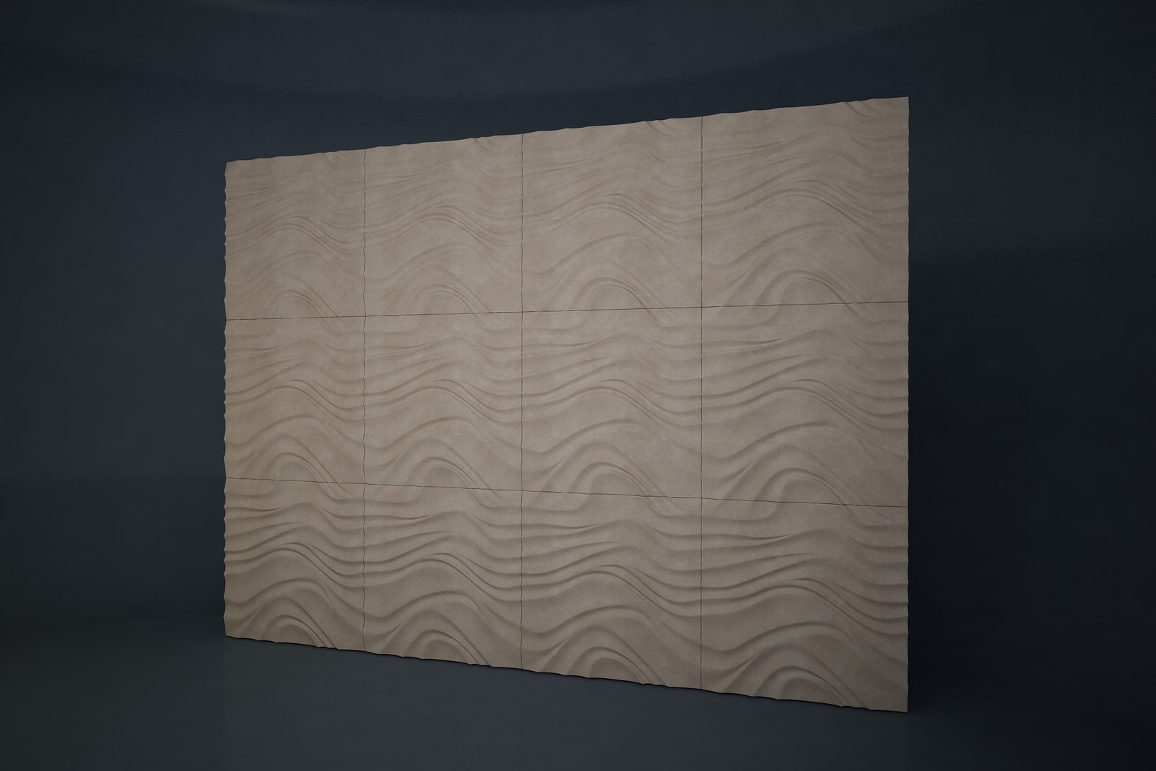 3D Pattern Wall - TurboSquid 1460777