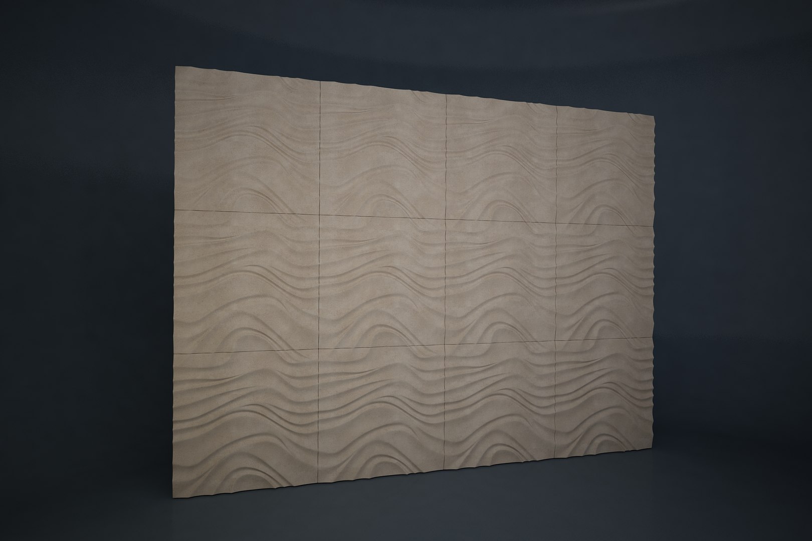 3D Pattern Wall - TurboSquid 1460777