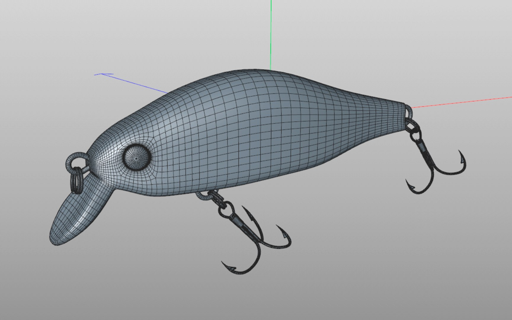 3D Wobbler Fishing - TurboSquid 1658182