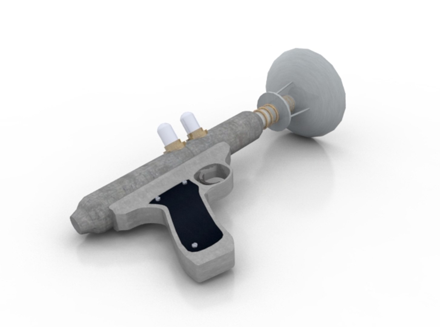 3D Gun Gamma - TurboSquid 1509740