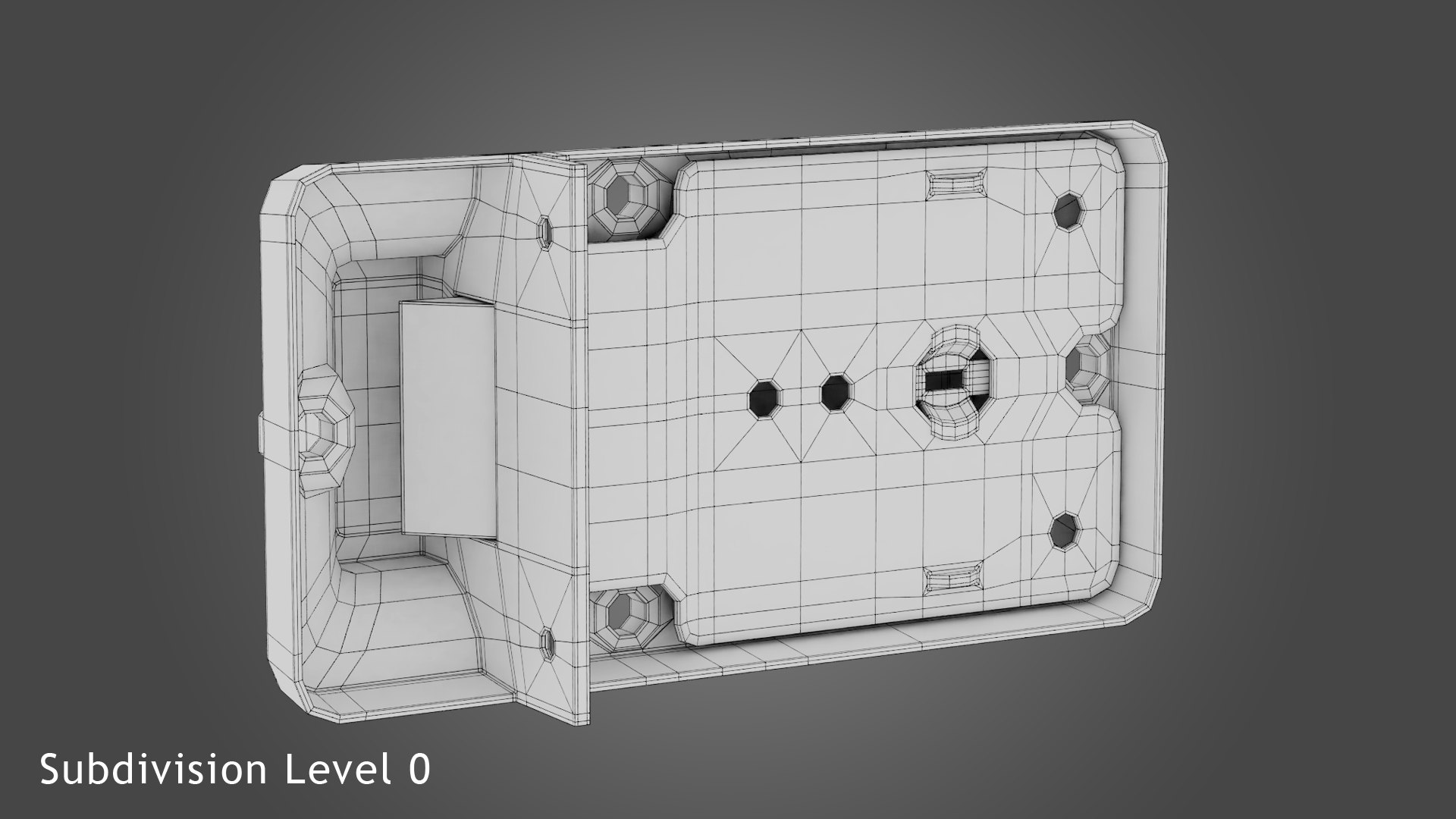 3D Model Traditional Yale Nightlatch - TurboSquid 1434560