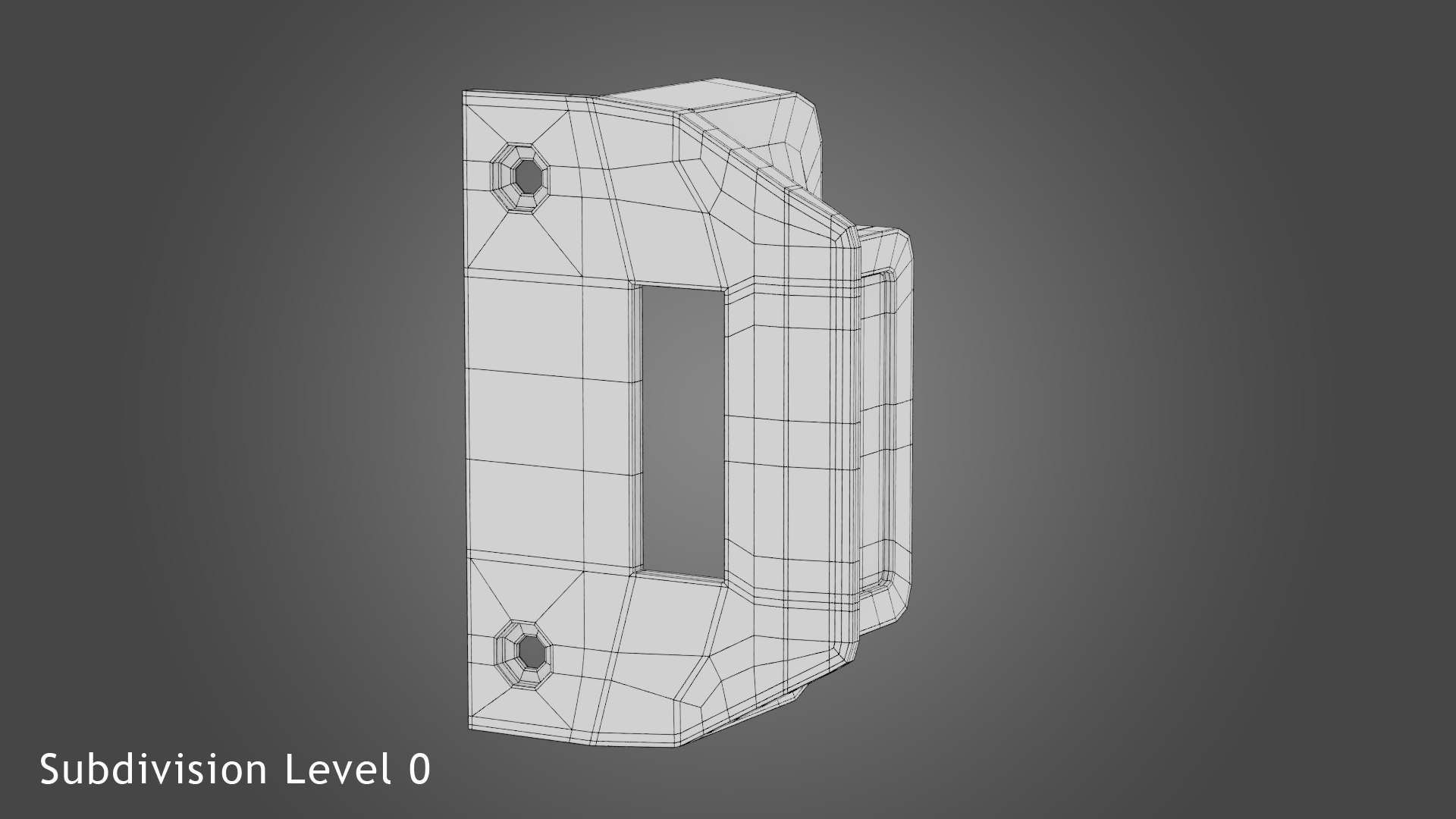 3D Model Traditional Yale Nightlatch - TurboSquid 1434560