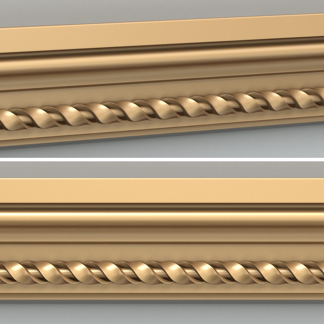 Decorative Molding 3D Model - TurboSquid 1565450