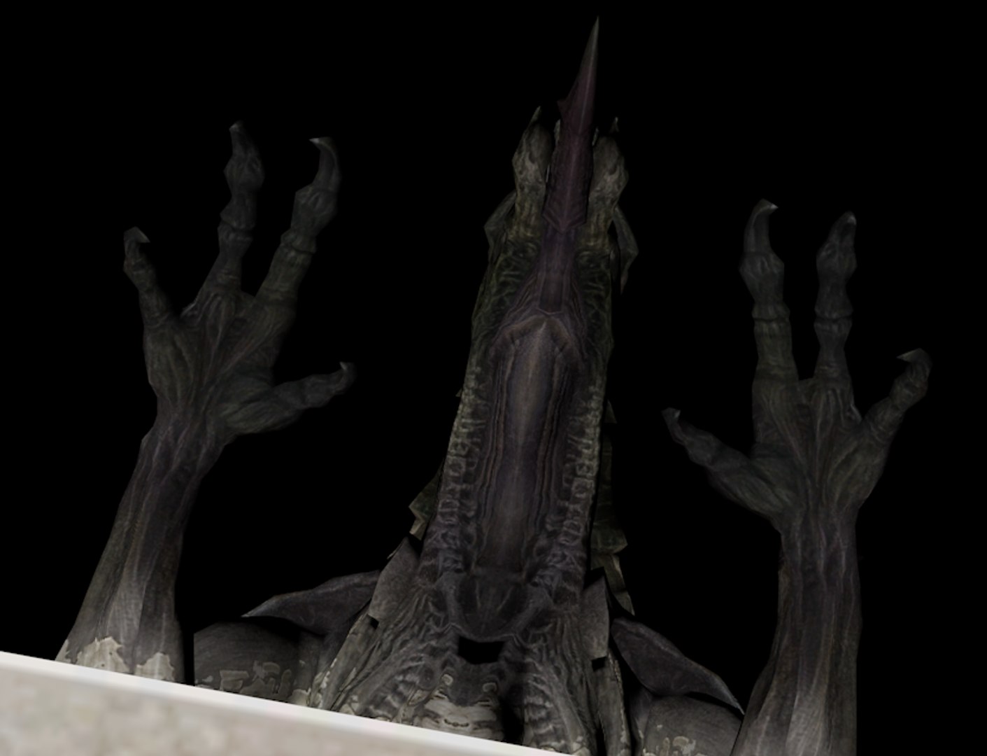 Monster wall 3D model - TurboSquid 1524893