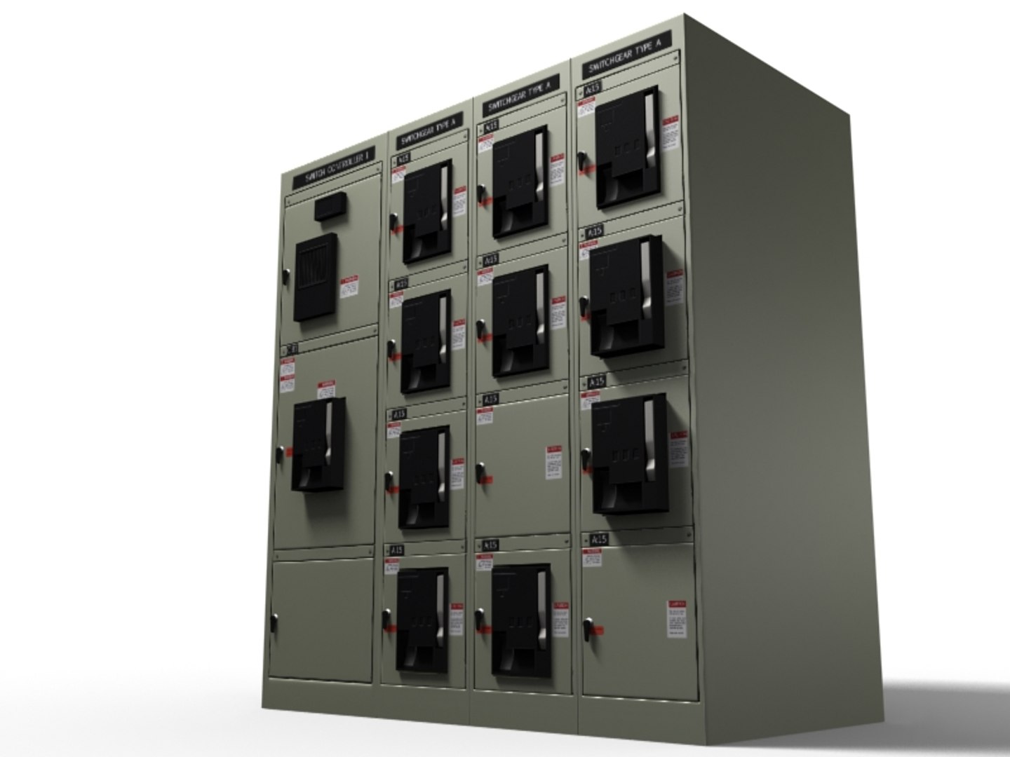 3d Model Switch Gear