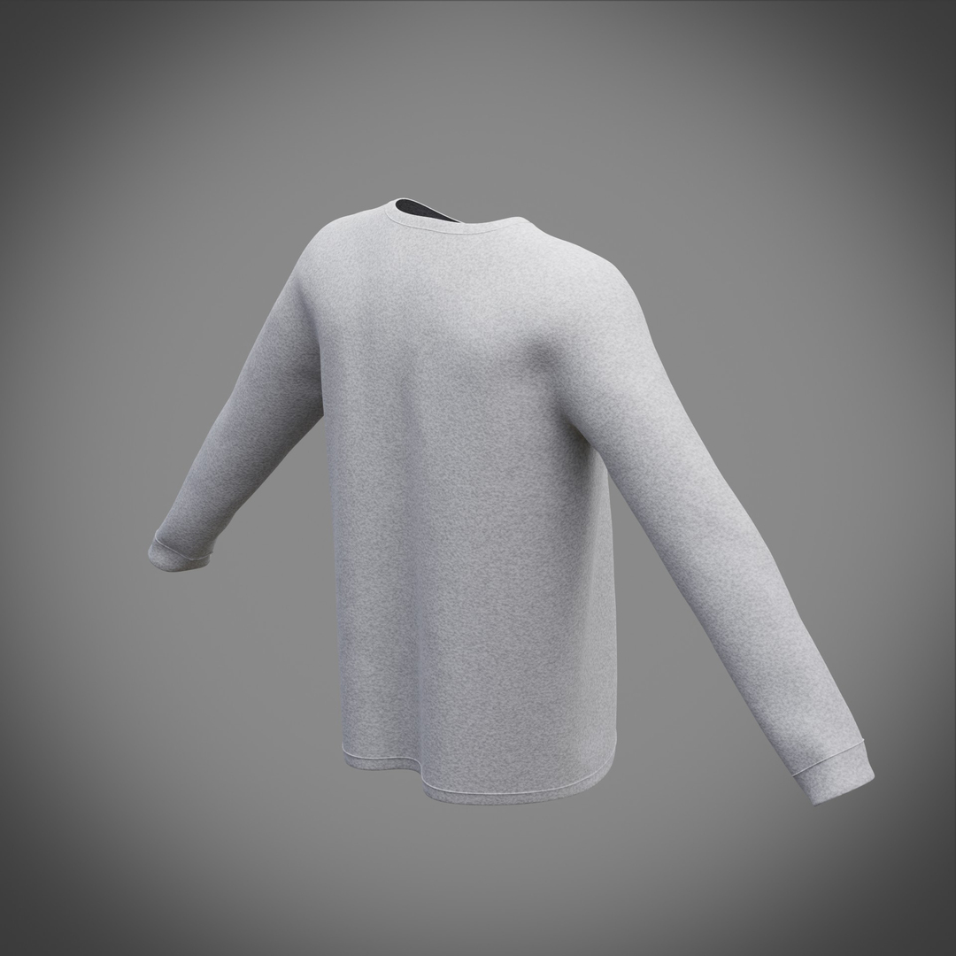 Shirt sweatshirt sweat 3D model - TurboSquid 1682482