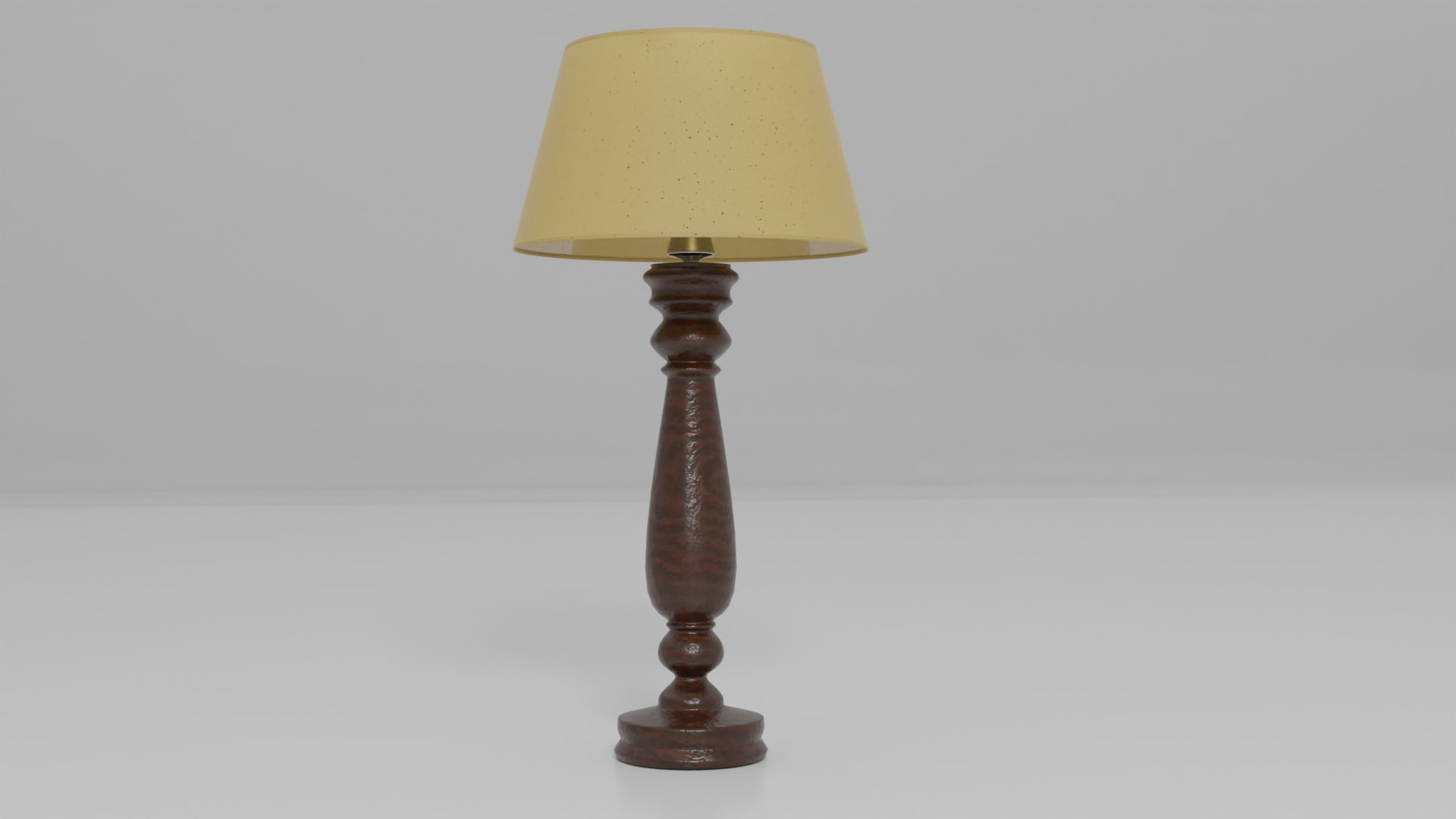 NORMAL WOODEN LIGHT LAMP FOR COMMON BEDROOM model - TurboSquid 1730687