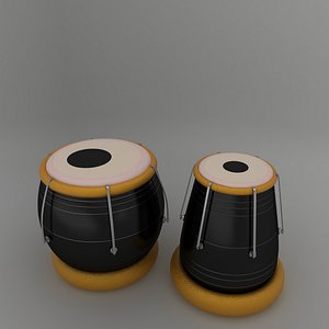3D Tabla Models - Browse & Download Formats - TurboSquid