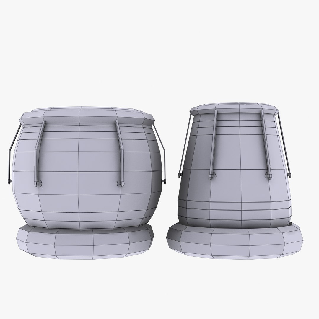 tabla musical 3d model