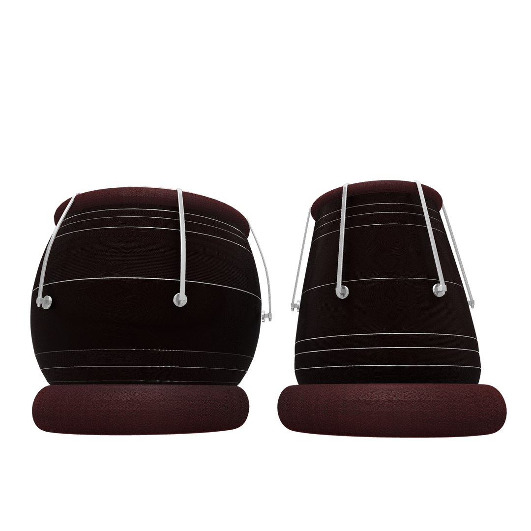 tabla musical 3d model