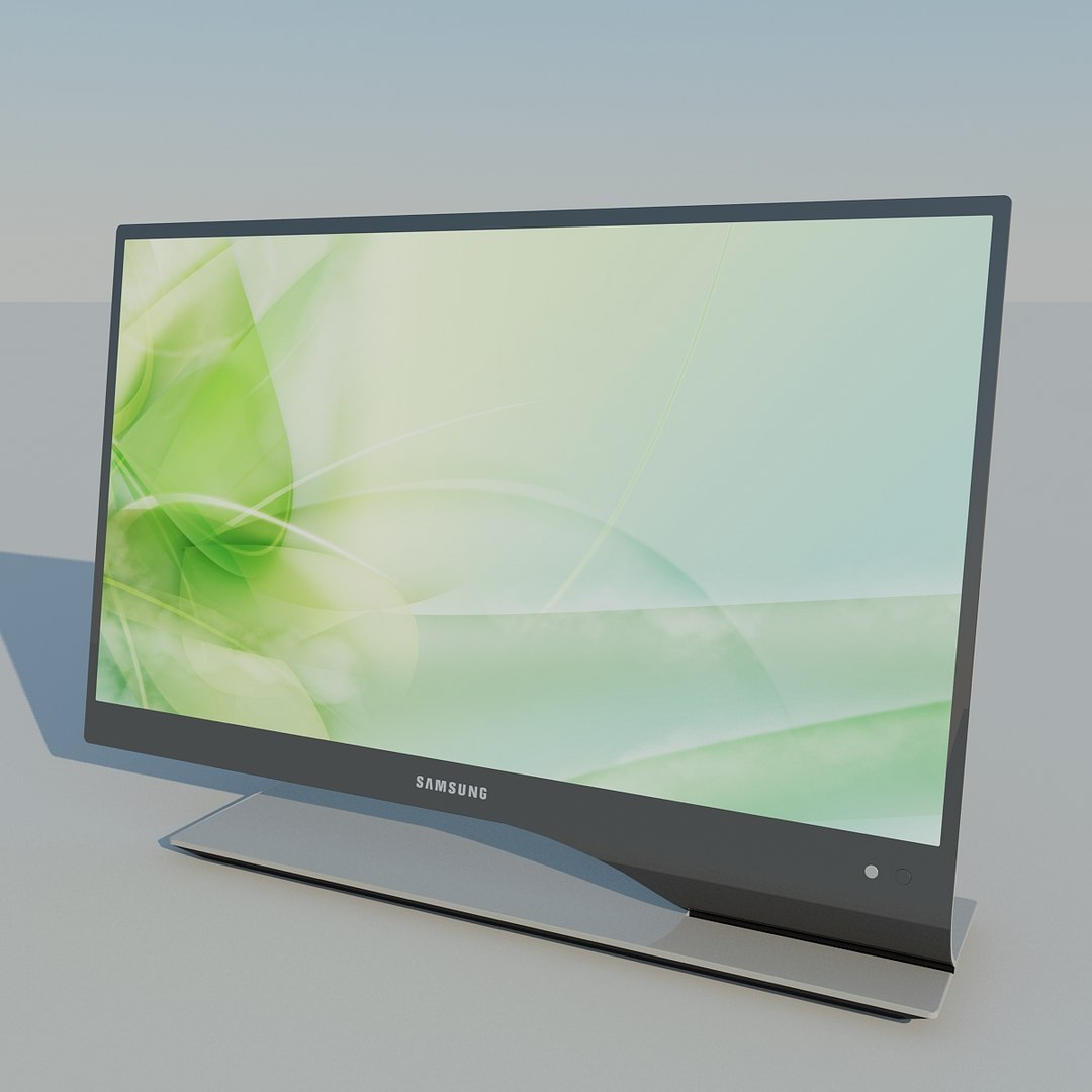 Syncmaster Samsung 2011 3d Model