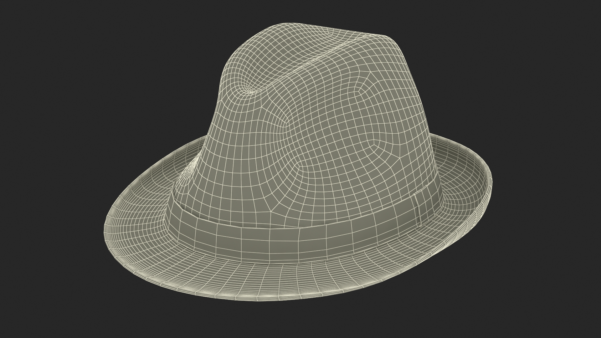 Royal Blue Fedora Hat 3D Model - TurboSquid 2131261