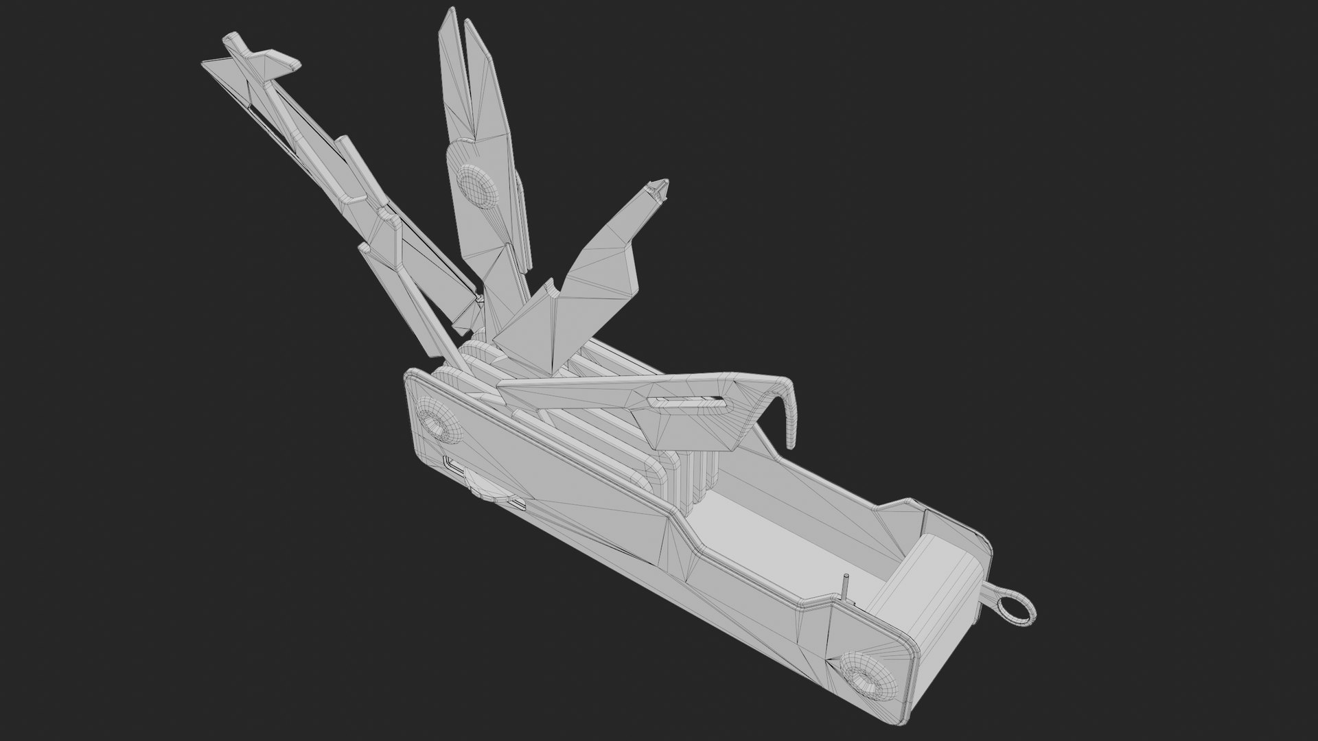 3D Rigged Pocket Knife Multi Tool Model - TurboSquid 2121717