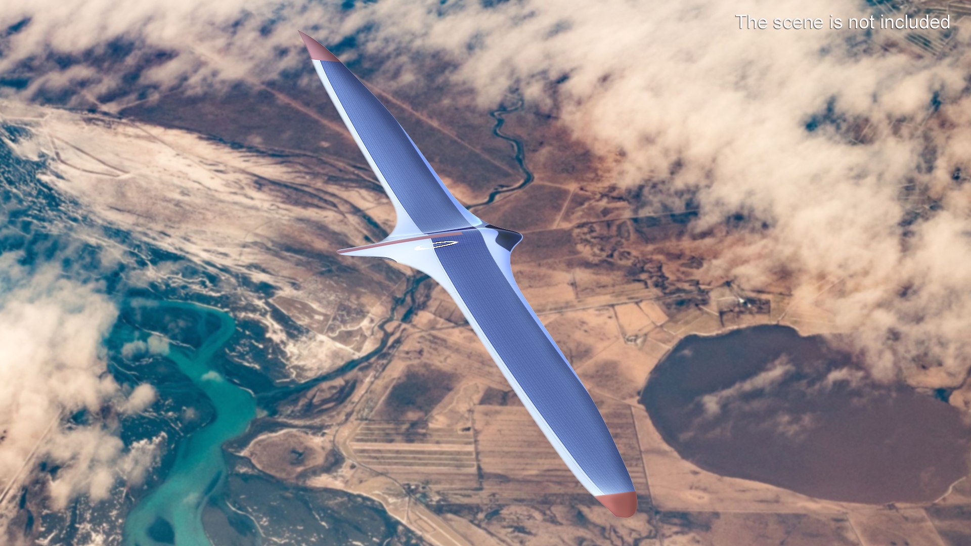 3D Solar Airplane - TurboSquid 2022304