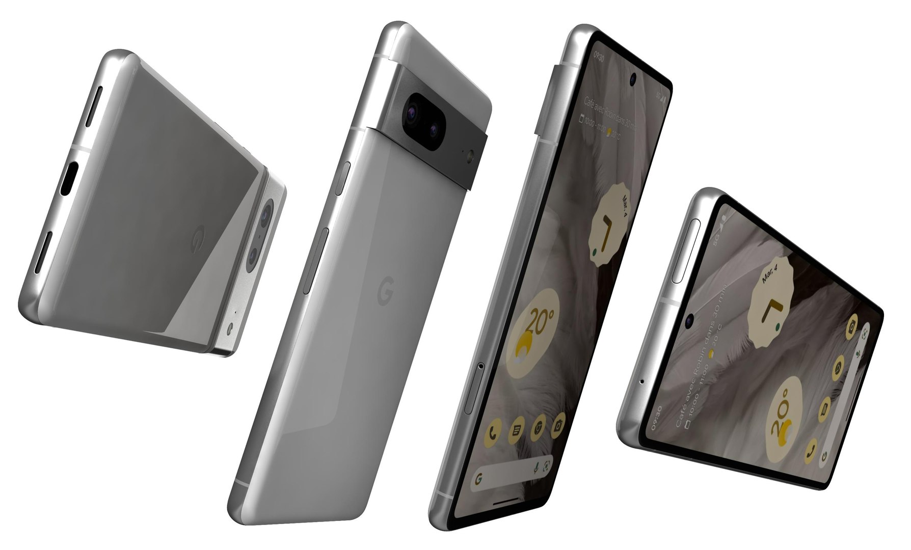 Google Pixel 7 White Model - TurboSquid 1973814