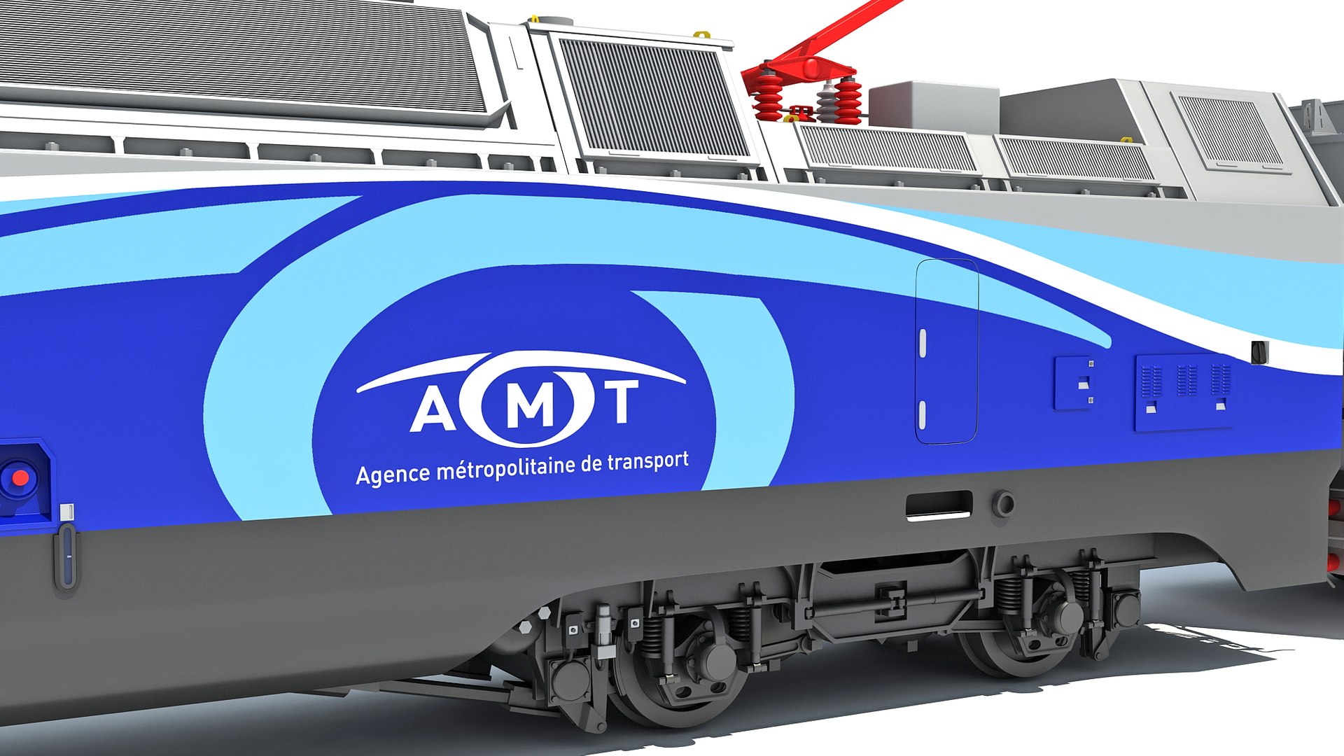 Exo train 3D model - TurboSquid 1532867