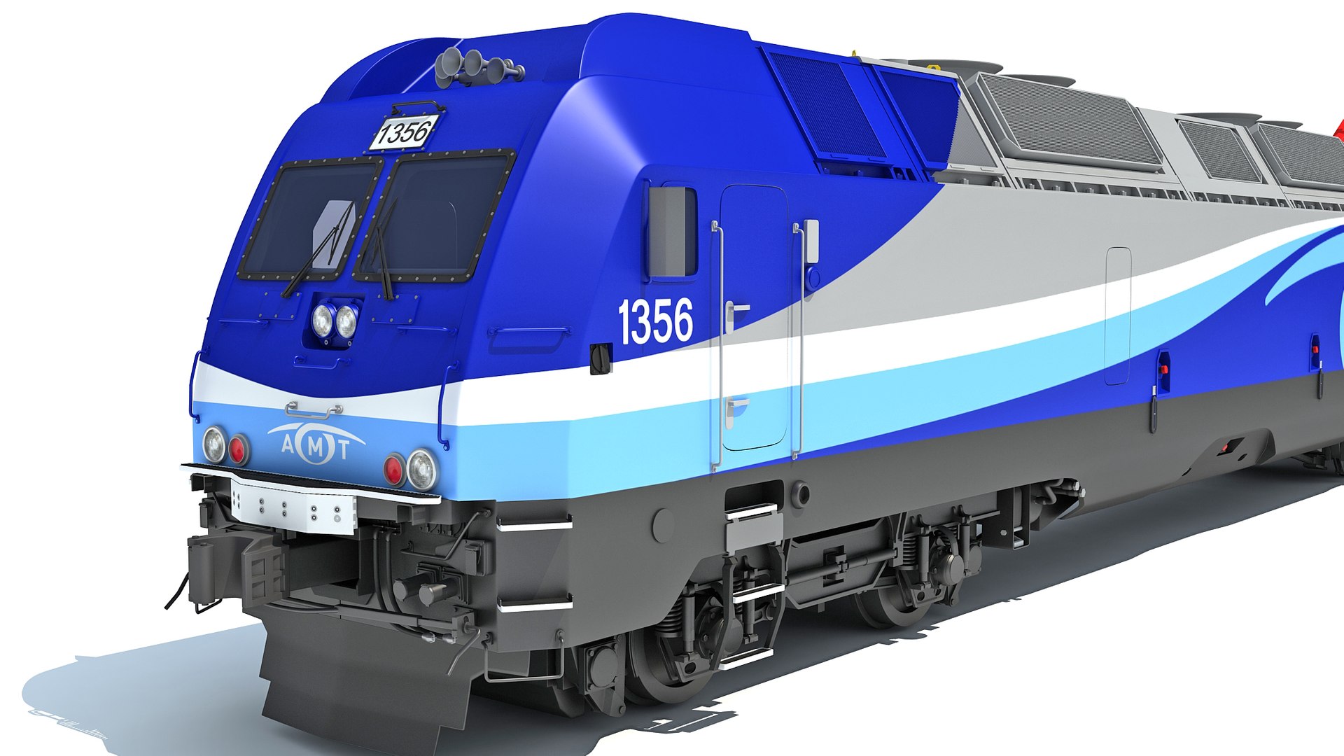 Exo train 3D model - TurboSquid 1532867