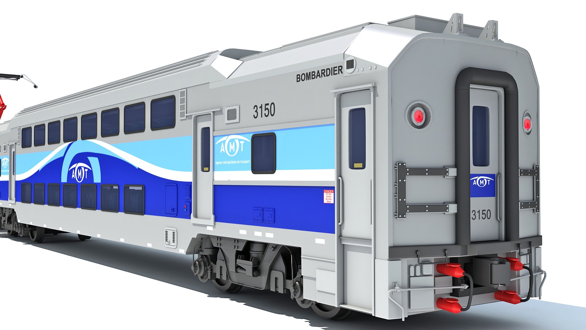 Exo train 3D model - TurboSquid 1532867