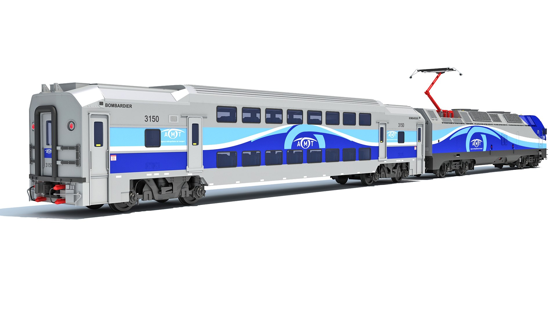 Exo train 3D model - TurboSquid 1532867