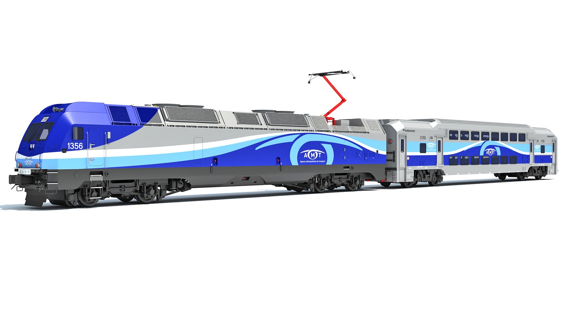 Exo train 3D model - TurboSquid 1532867