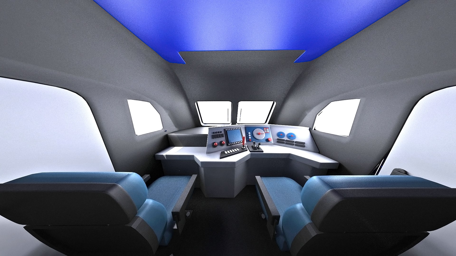 Exo train 3D model - TurboSquid 1532867