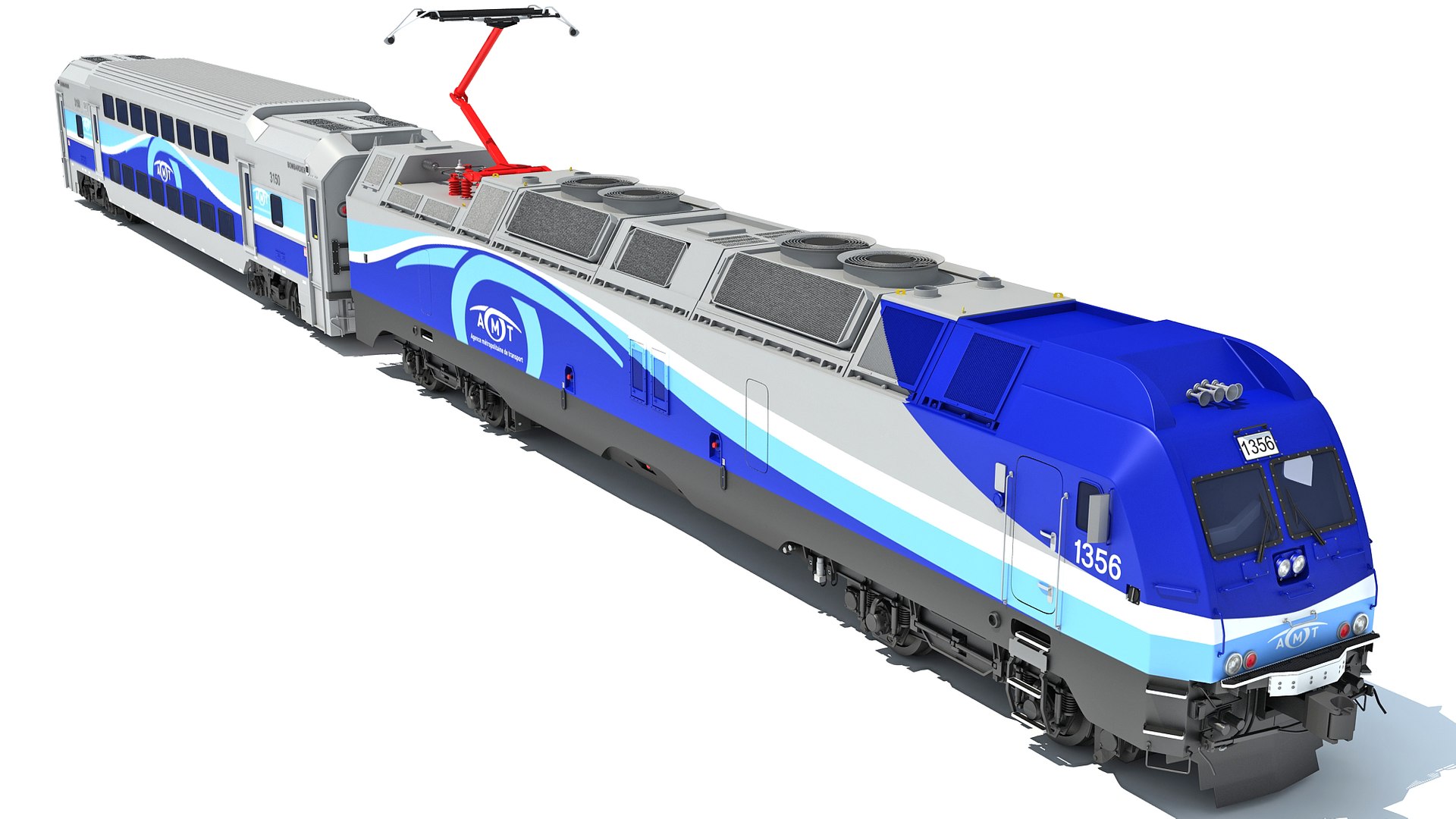 Exo train 3D model - TurboSquid 1532867