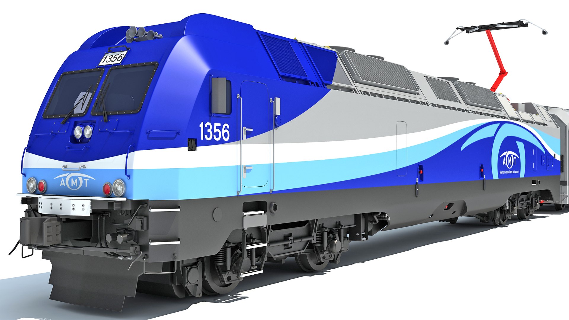 Exo train 3D model - TurboSquid 1532867