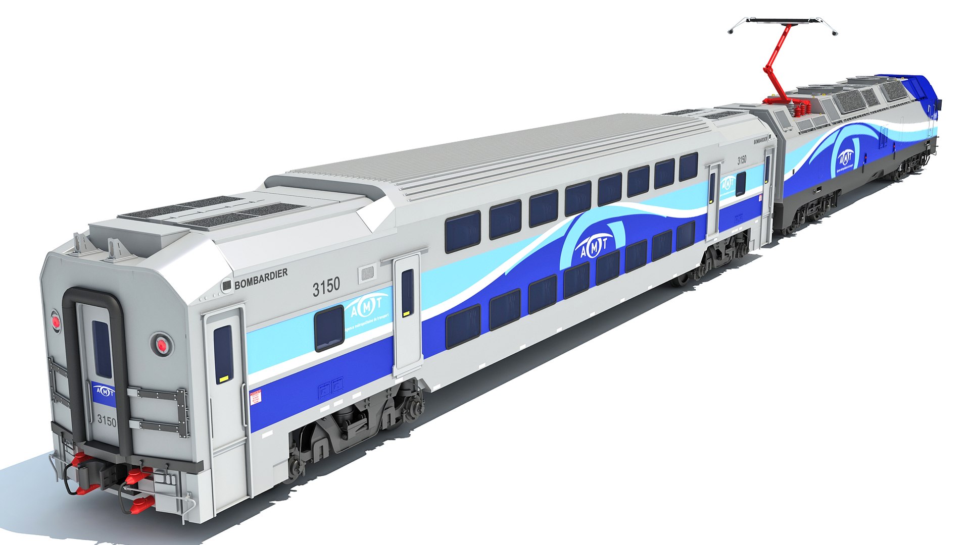 Exo train 3D model - TurboSquid 1532867