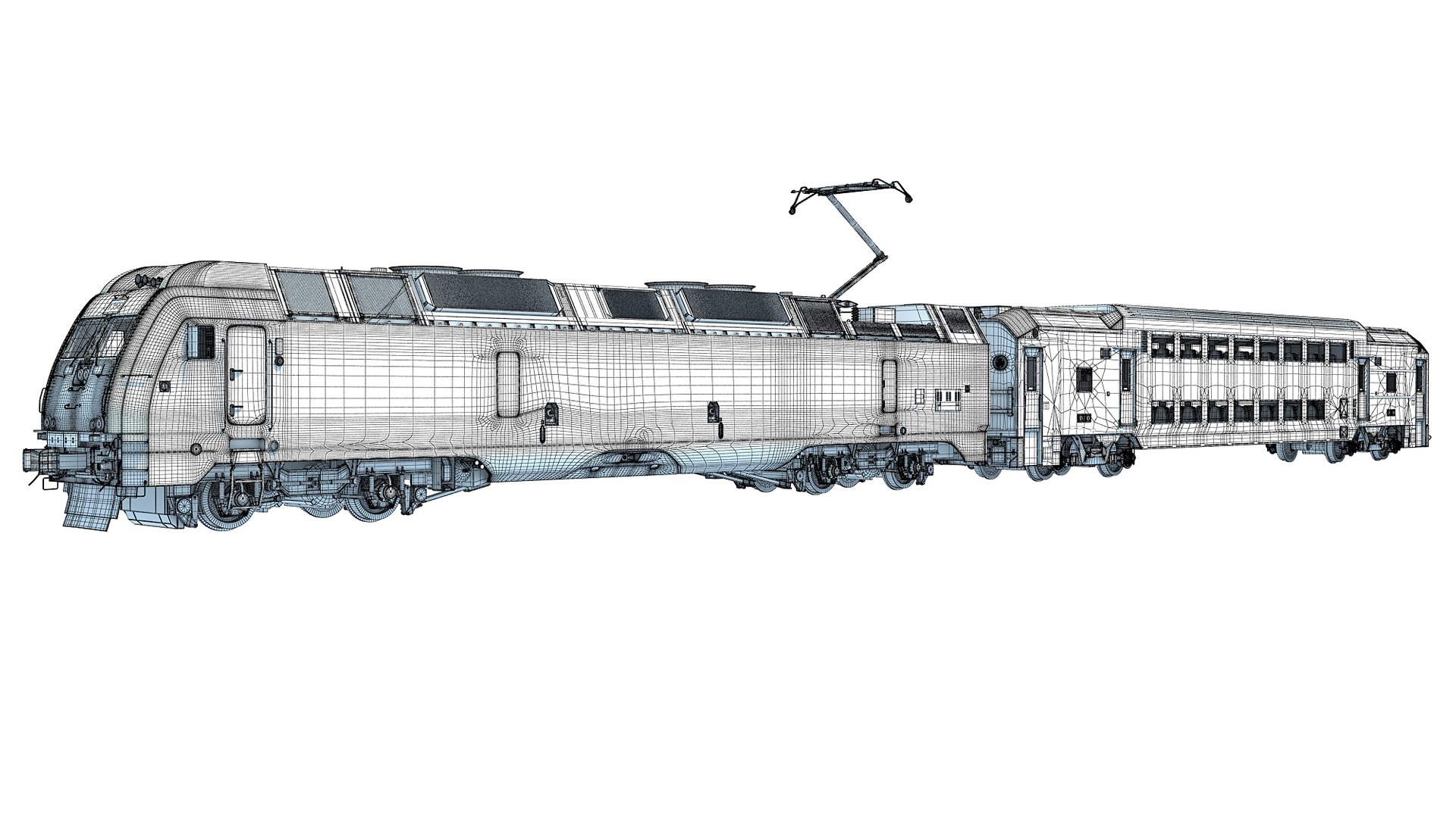 Exo train 3D model - TurboSquid 1532867