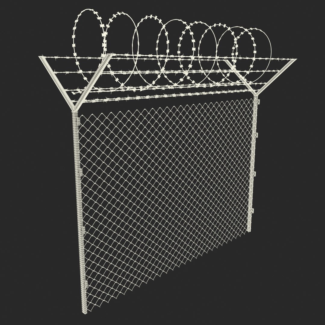 max barbed wire fence