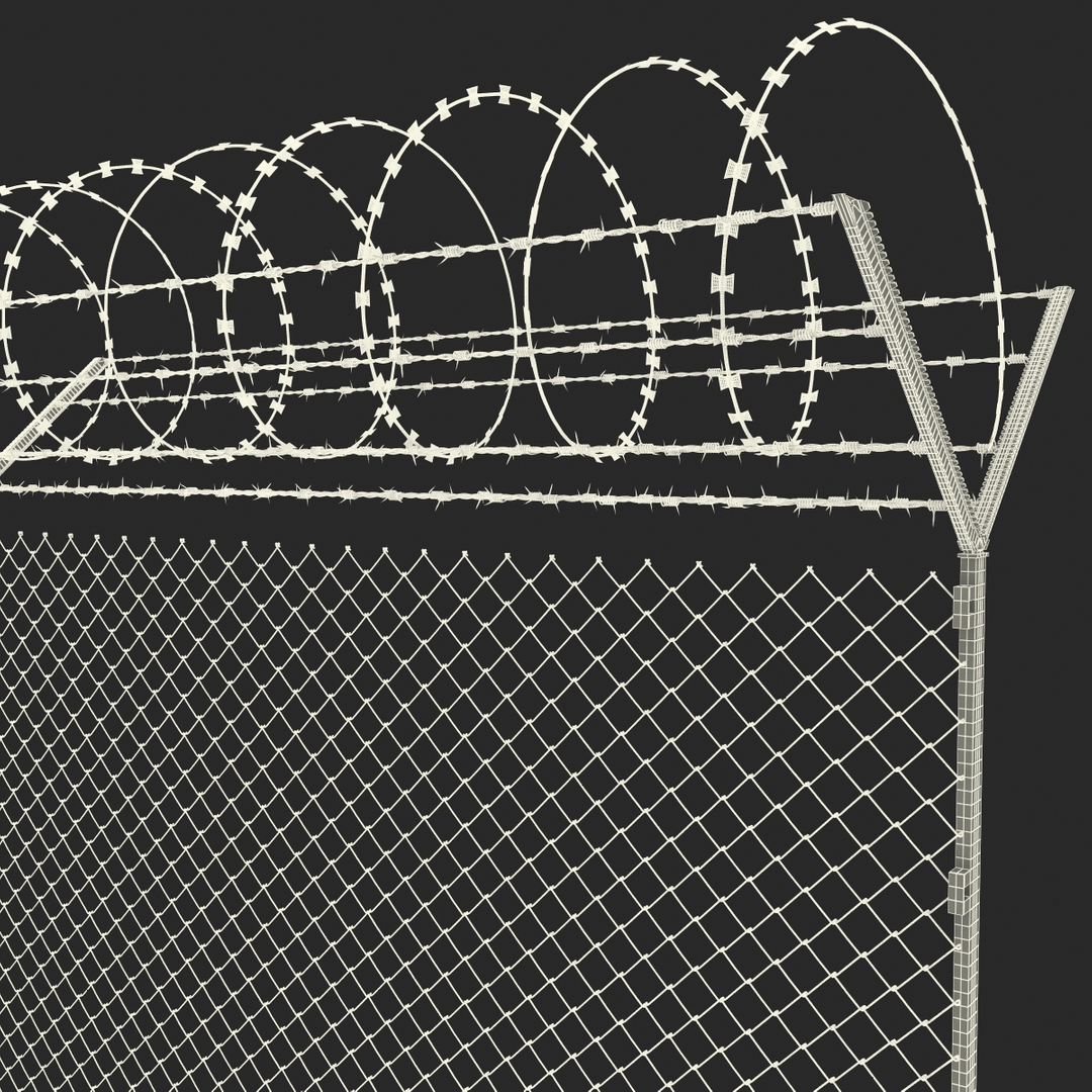 max barbed wire fence
