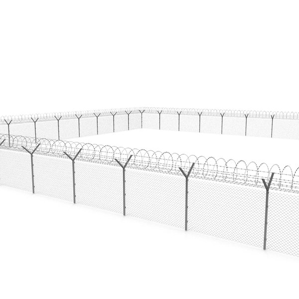 max barbed wire fence